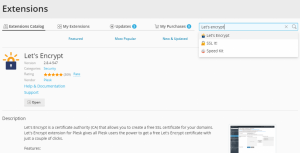 Install Let’s Encrypt SSL for a Domain in Plesk – Step-by-Step
