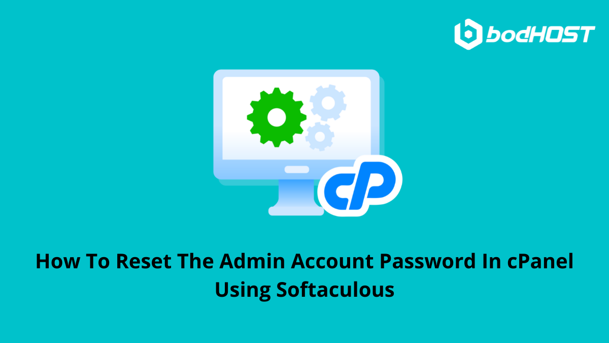 How To Reset Admin Password In cPanel Using Softaculous
