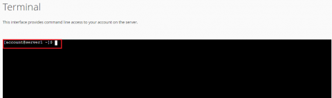 How to Access the Command Line through cPanel