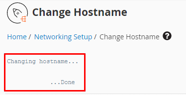 How to Change Hostname of Server in WHM