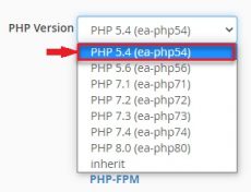 How to Modify a Domain's PHP Version in cPanel