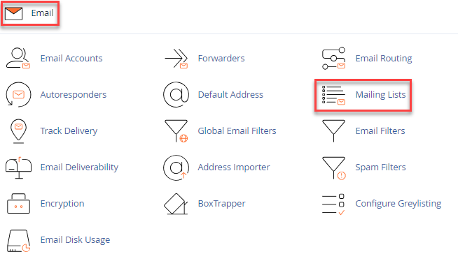 How to Generate a Mailing List in cPanel