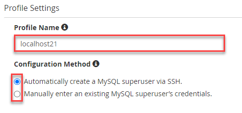 How to Use WHM to Create MySQL Profiles