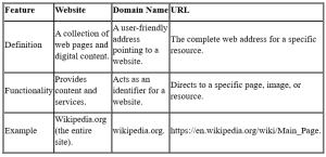 What is a website, a domain name, and a URL? bodHOST