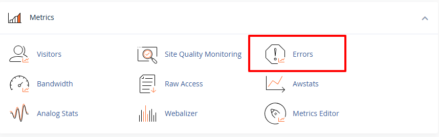 How to View the Error Log in cPanel | bodHOST Support